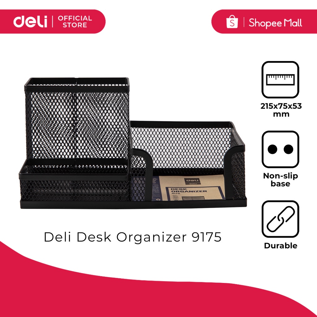 Deli 9175 Desk Organizer [799175] | Shopee Philippines