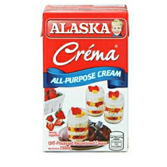 Alaska Crema All Purpose Cream ( 250 ml ) | Shopee Philippines