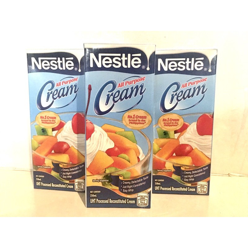 Nestle All Purpose Cream 250ml | Shopee Philippines