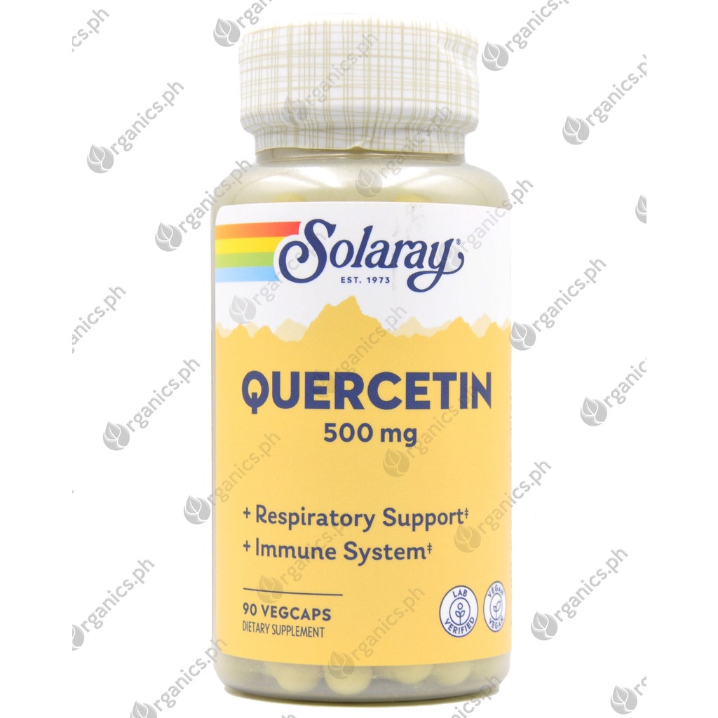 Solaray Quercetin 500mg (90 veg caps) | Shopee Philippines