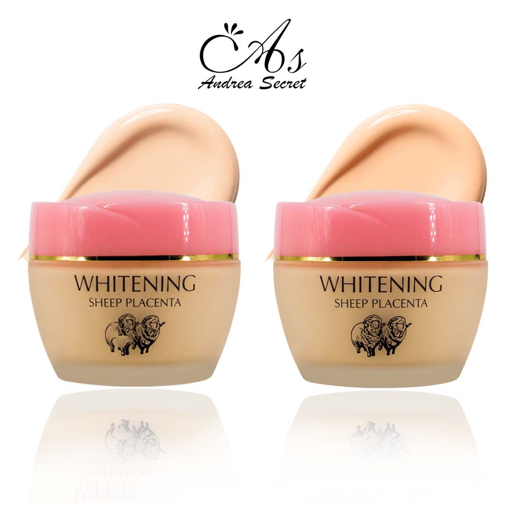 Andrea Secret Foundation Cream Sheep Placenta Whitening Beauty Make Up ...