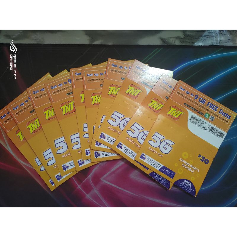 TNT Talk and text sim 5G special number VANITy | Shopee Philippines