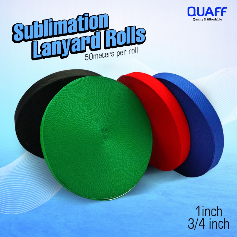 Sublimation Printable Id Lace Lanyard For Making 50 Yards Roll | Shopee ...