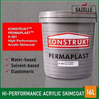 Boysen Konstrukt Permaplas K-201 High-Performance Acrylic Skimcoat ...