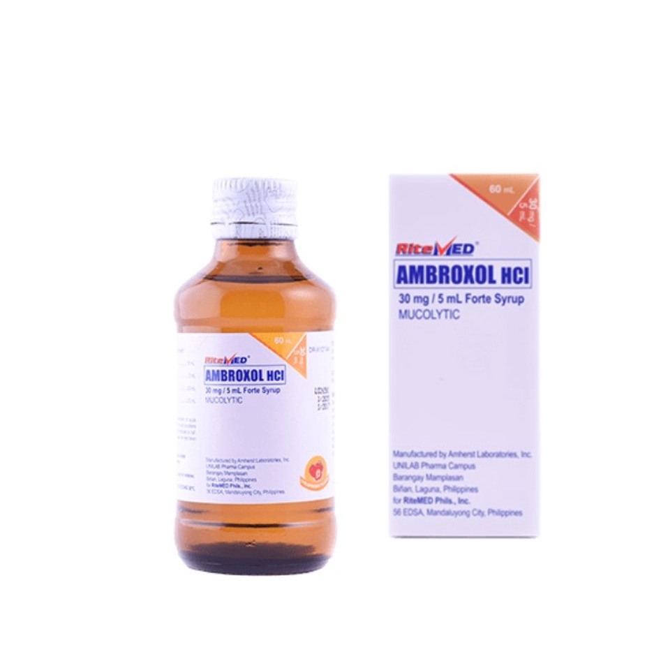 RiteMed Ambroxol 30 mg 60 ml Syrup | Shopee Philippines