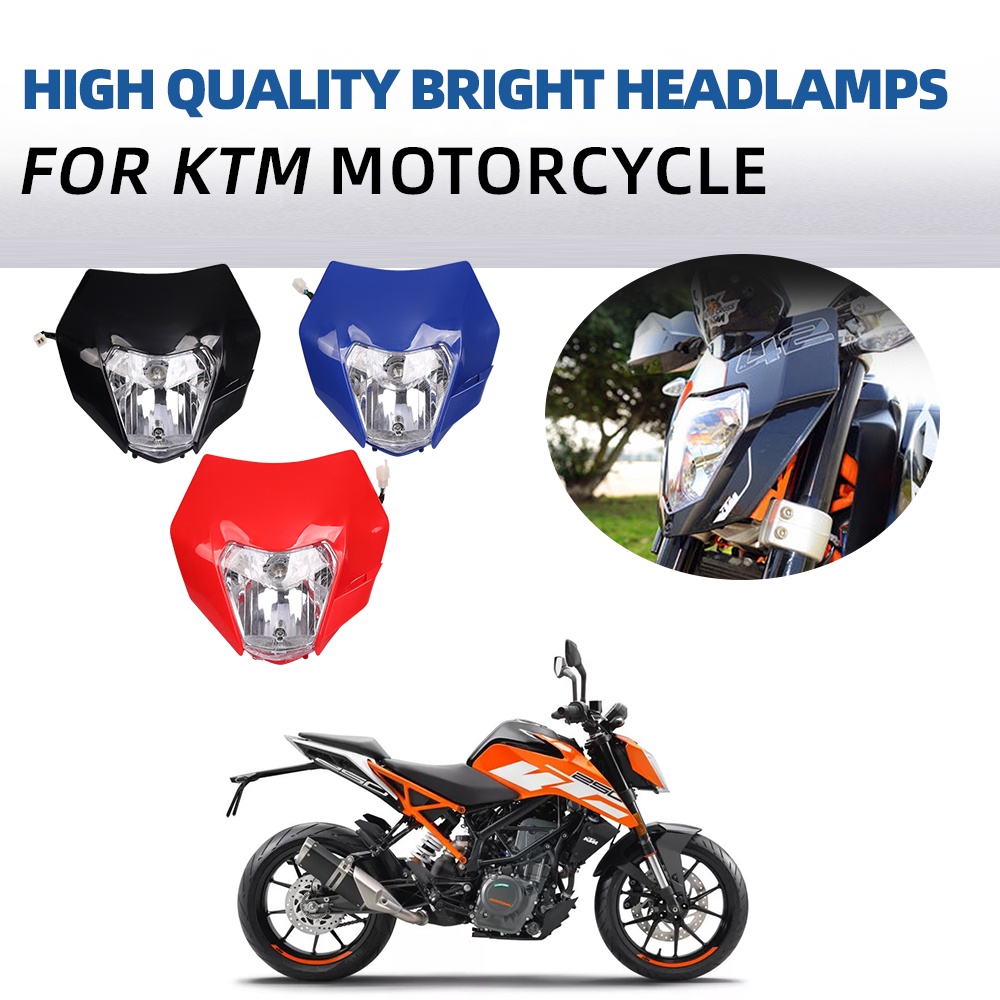 Motorcycle Headlight Headlamp For KTM Headligt EXC XCF SX F SMR Enduro ...