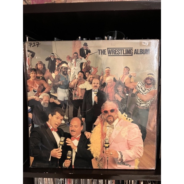 The Wrestling Album WWF Rare Vinyl Lp OG VG+ Condition | Shopee Philippines