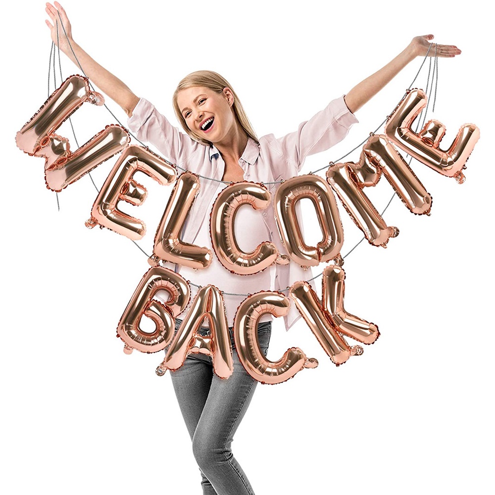 16inch Welcome Back Home Letters Welcome Back Celebration Welcome Home ...