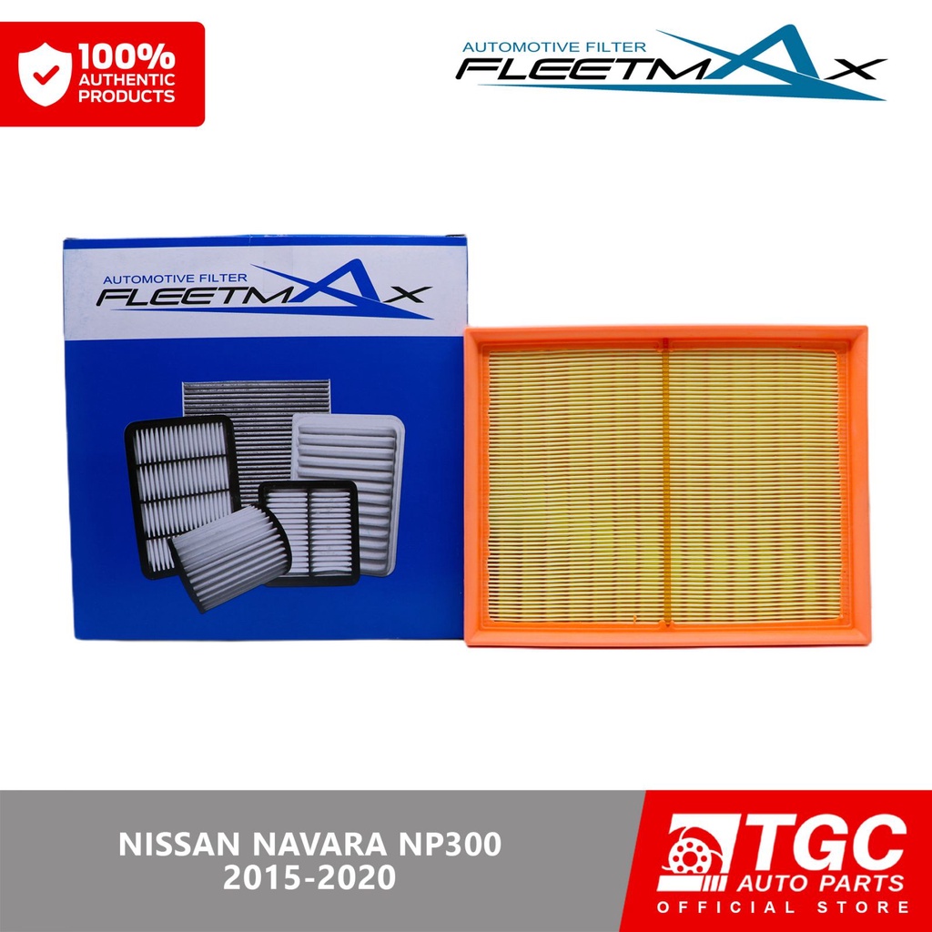 Fleetmax Air Filter for Nissan Navarra NP300 Nissan Terra 2015 2020 FAS ...