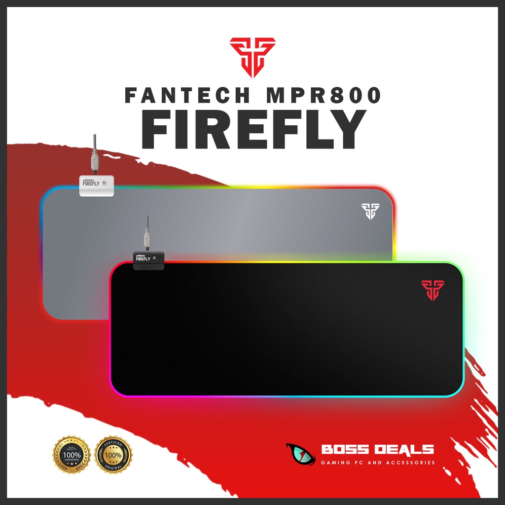 FANTECH MPR800 RGB GAMING MOUSEPAD | Shopee Philippines