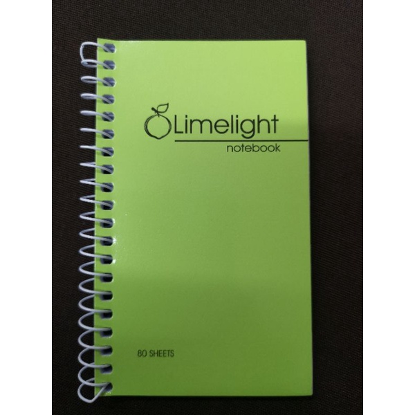 Limelight Spiral notebook 80 leaves Memo notebook small note book ...