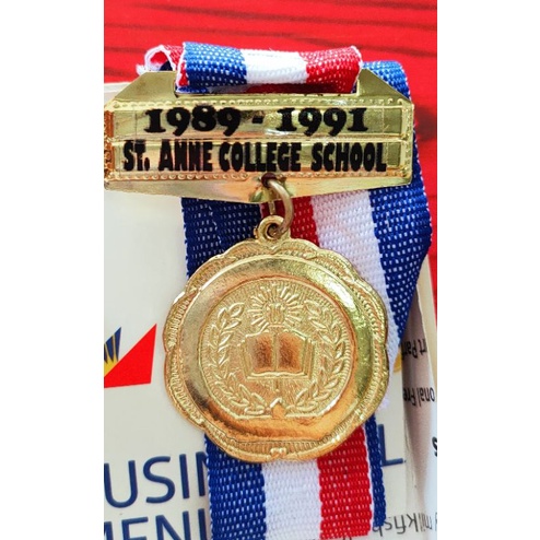 Academic Medal mig/DEPED BOOK AND TORCH MEDAL/xs/miguelito/Gold,Silver ...