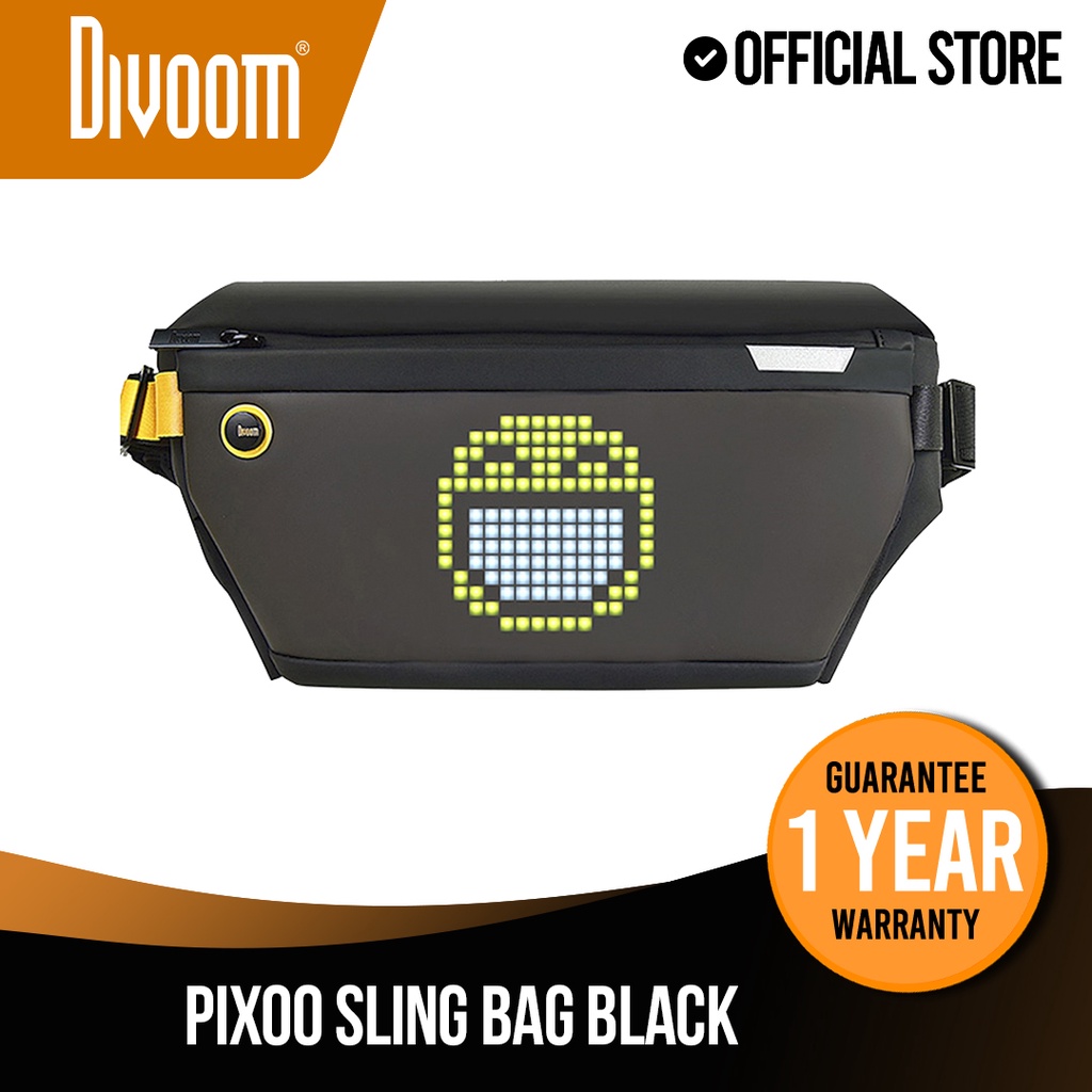 Divoom Pixoo Sling Bag Black | Shopee Philippines