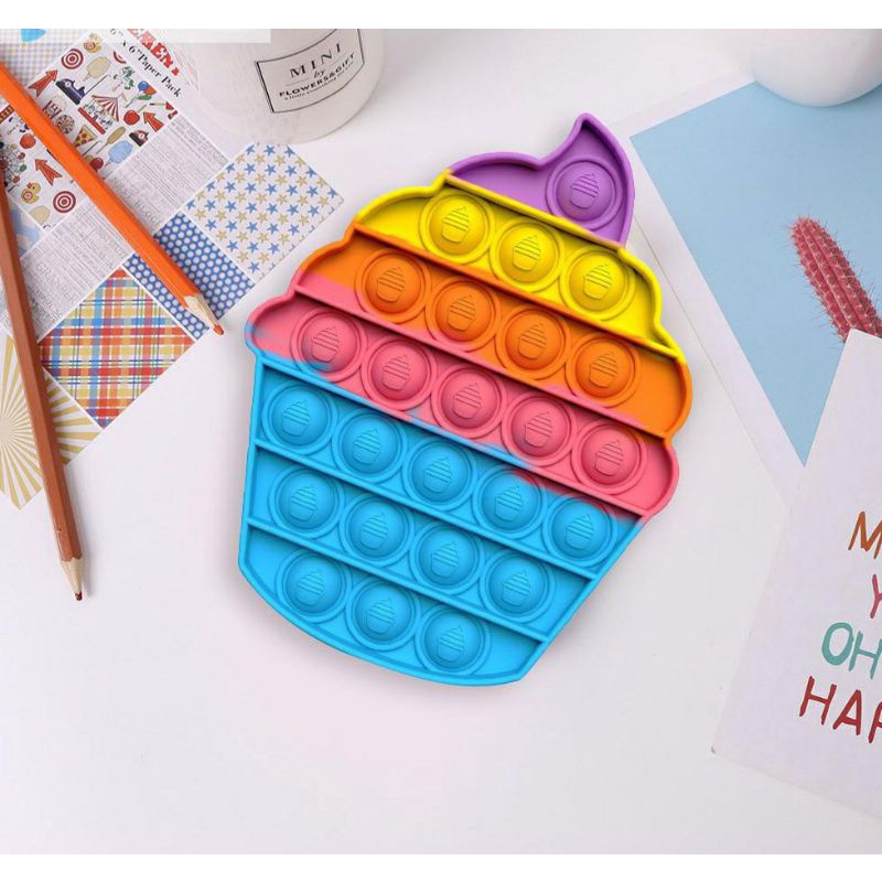 Pop IT CUPCAKE BLUE | Pop IT CUPCAKE | Pop IT RAINBOW | Pop IT | Pop IT ...