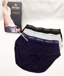 [5775#] Original Brute Men’s underwear brief 3 in 1 | Shopee Philippines