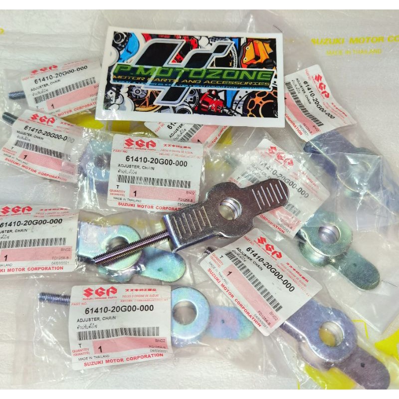 Chain adjuster Smash 115/Shogun pro Suzuki Genuine Parts made in ...
