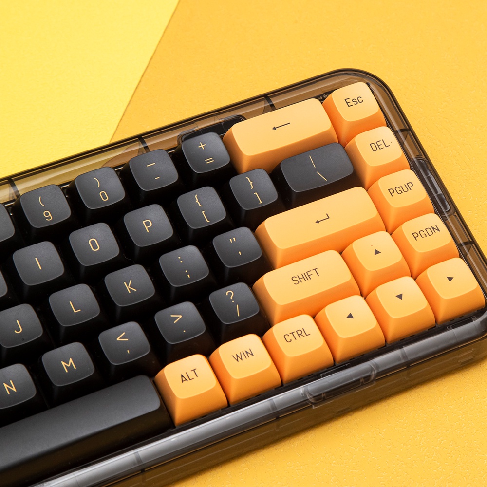 Black and Gold Two-tone Keycaps 150Keys CSA Profiles PBT Dye ...