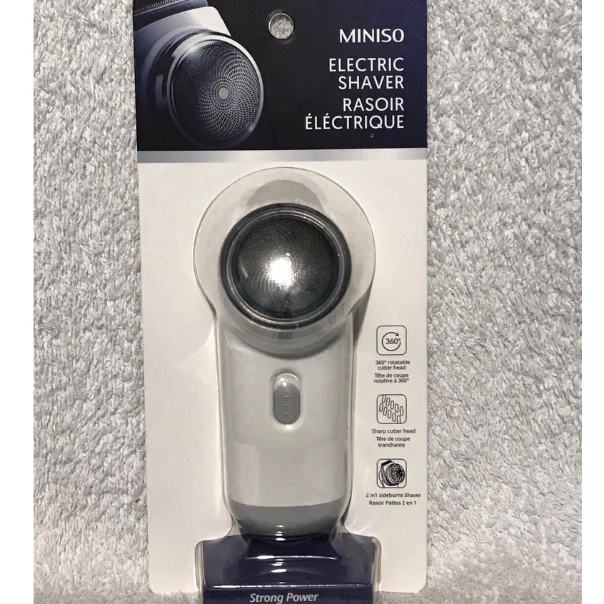 MINISO ELECTRIC SHAVER RASOIR | Shopee Philippines