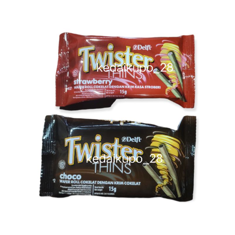 Delfi Twister Thins 15 gr Astor Wafer Rolls | Shopee Philippines
