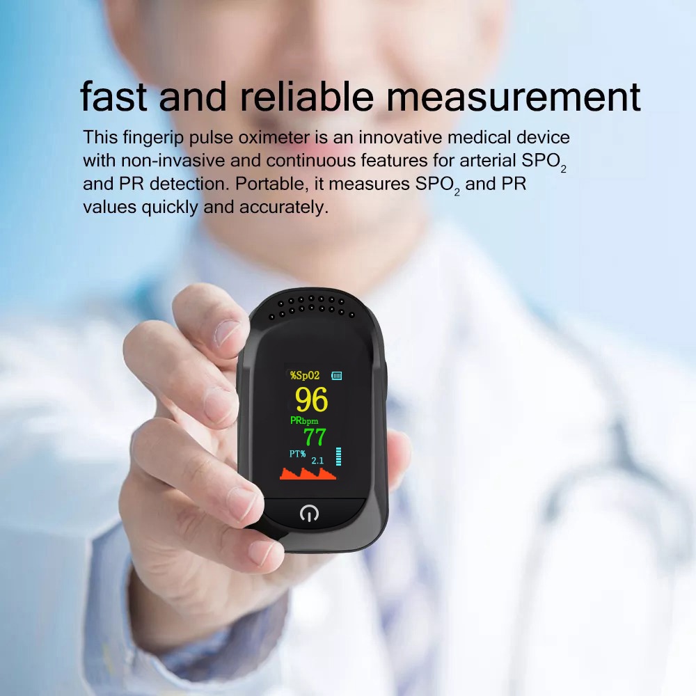 (COD)YOUWEMED Finger Pulse Oximeter Fingertip Blood Oxygen Saturation ...
