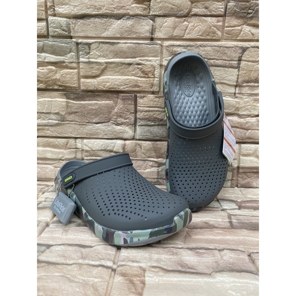 Crocs Literide CAMO GRAY! | Shopee Philippines