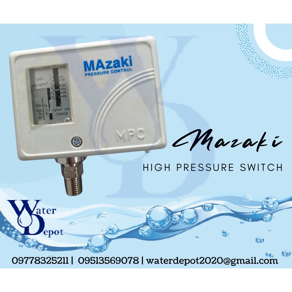 Mazaki High Pressure Switch MPC30 | Shopee Philippines
