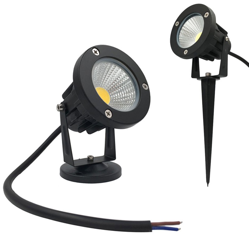 New Style COB Garden Lawn Light Outdoor Spotlight 220V 110V Outdoor LED ...