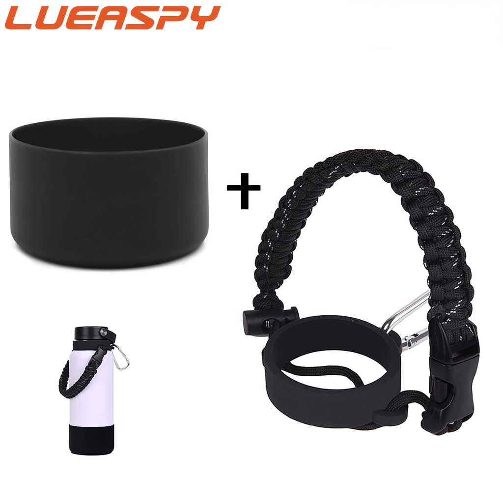 Lueaspy Paracord Handle Strap for Hydro Flask 2.0 Wide Mouth Water ...
