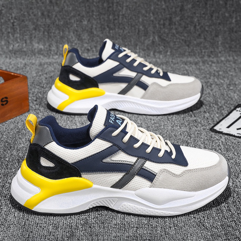 Men's shoes summer breathable new mesh thin sports casual trendy shoes ...