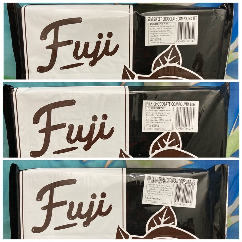 Fuji Chocolate Bar 1kg | Shopee Philippines
