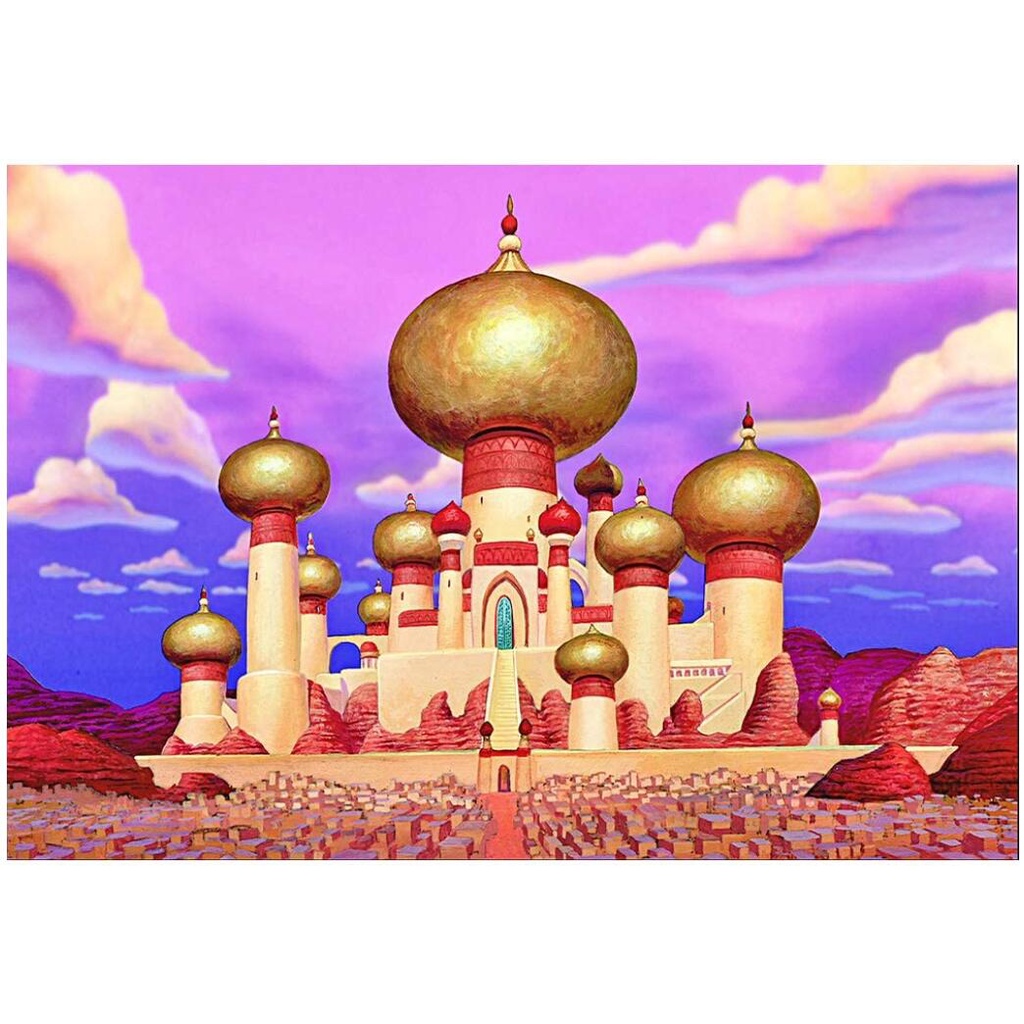 Ramadan Backdrop Arabian Palace Backgrounds Fairytale Aladdin Castle ...