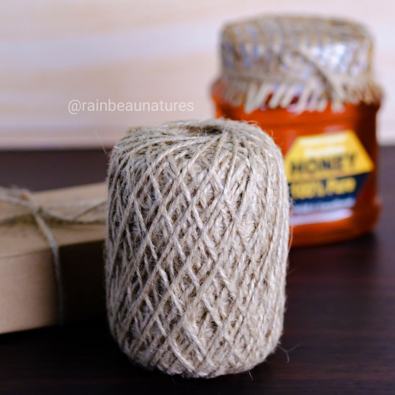 Jute String 150yards Natural | Shopee Philippines