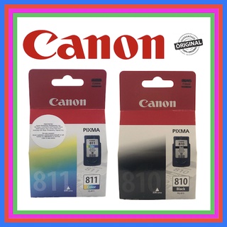 Canon Cartridge PG-810 Black / CL-811 Color For Canon Printer Pixma ...