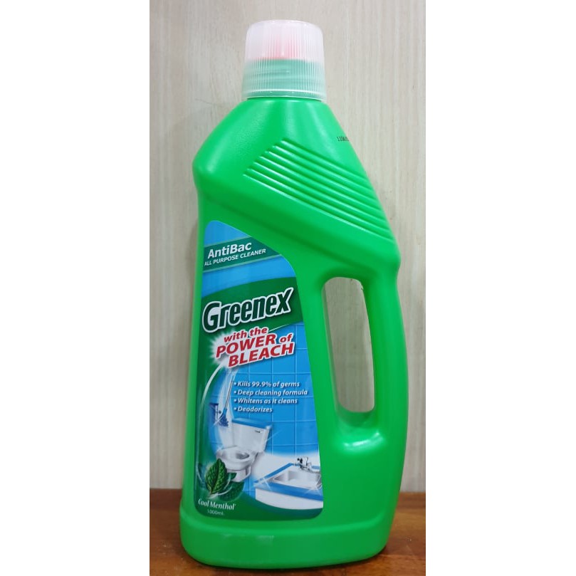 Greenex AntiBac with the Power of Bleach Cool Menthol Variant 1L ...