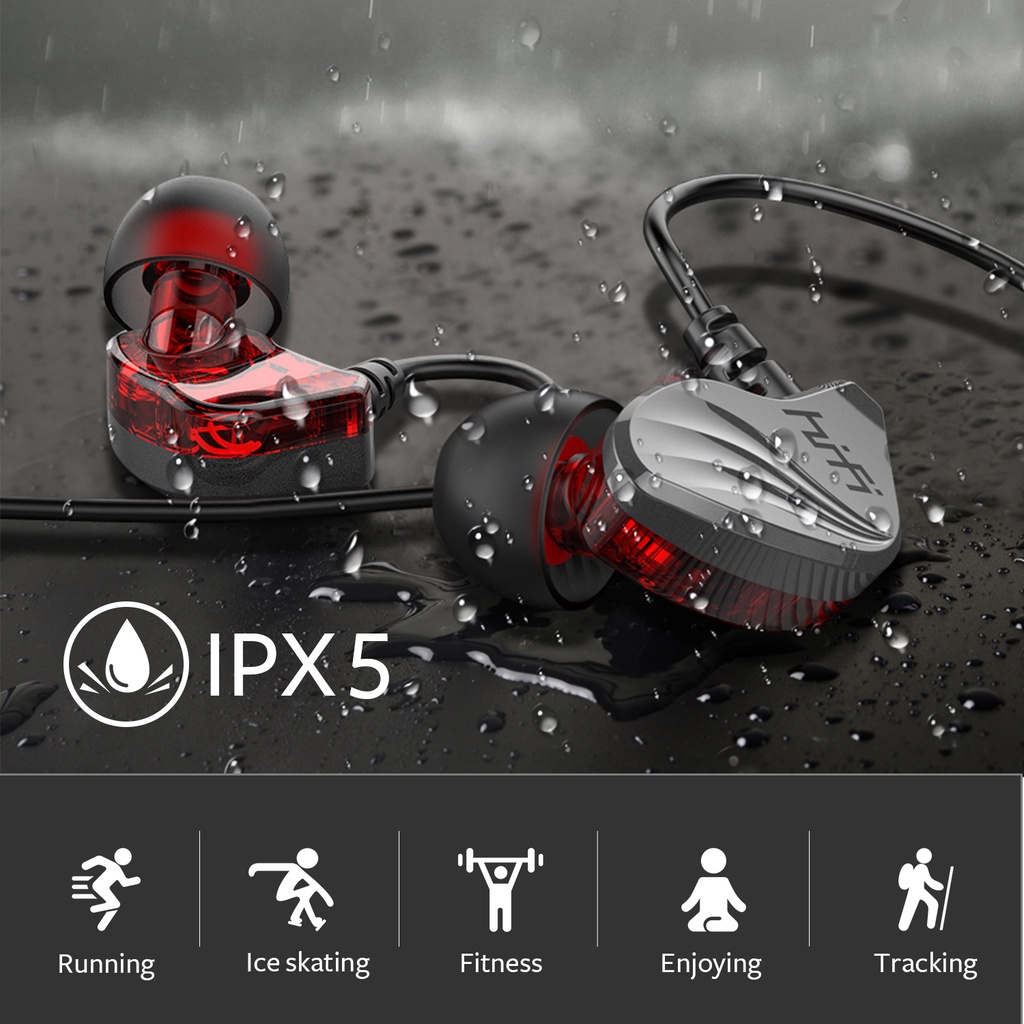 Zeus 6D Surround Sound Bass Earphones W/ Microphone Noise Cancelling ...