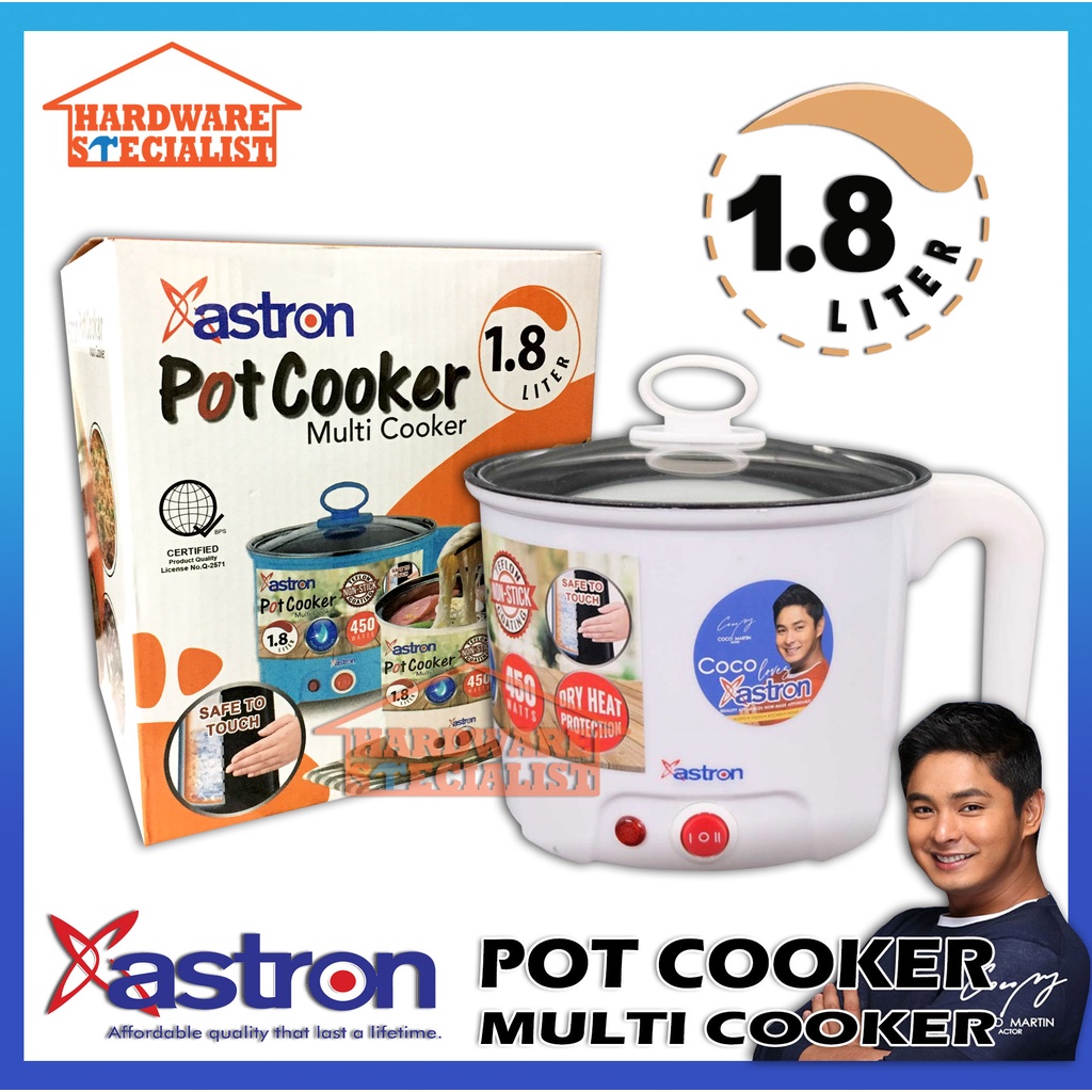 Astron Pot Cooker Multi Cooker 1.8 Liter | White Original Authentic ...