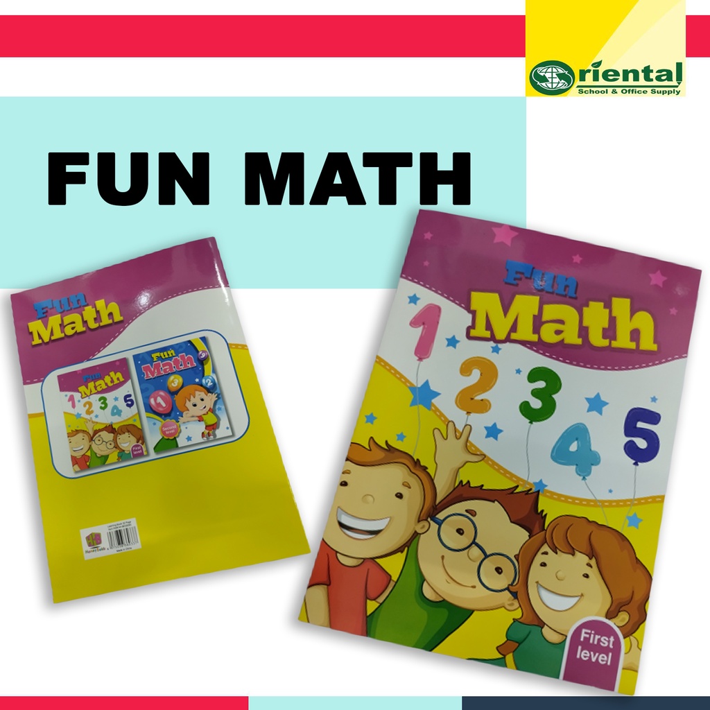 Fun Math Colored 32 Pages for Kids - Learning Mathematics Activity ...