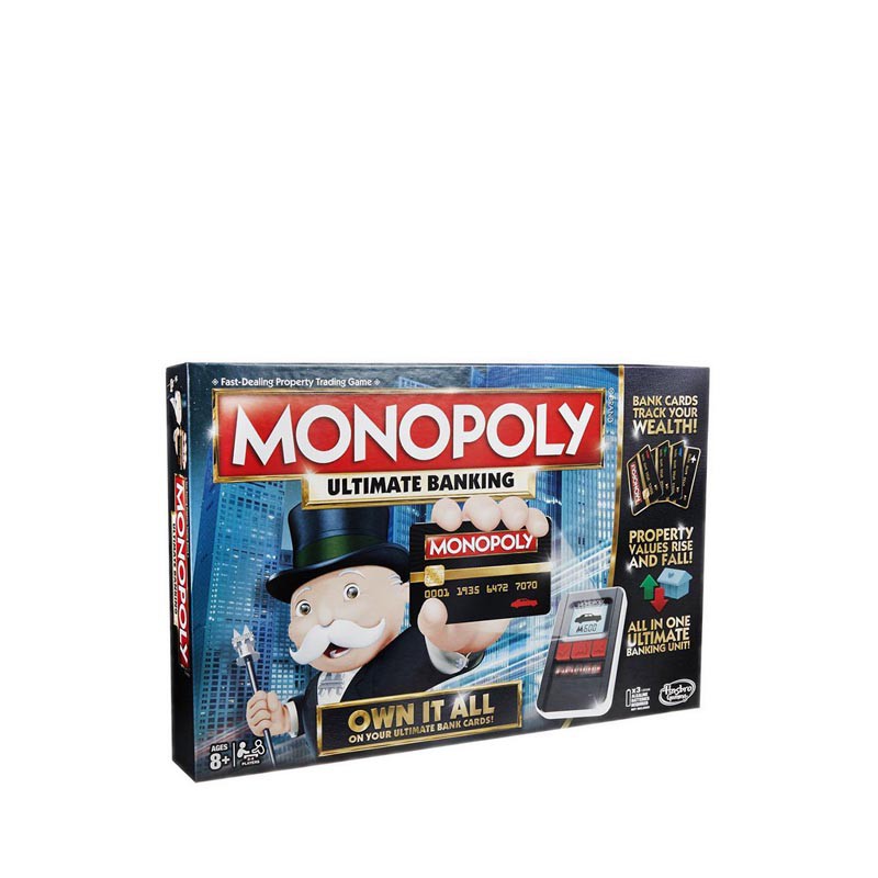 Hasbro Games Monopoly Games Ultimate Banking Edition - GSSB6677 ...