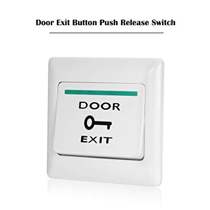 Fireproof Door Exit Push Button Switch Access Control Door Release Exit ...