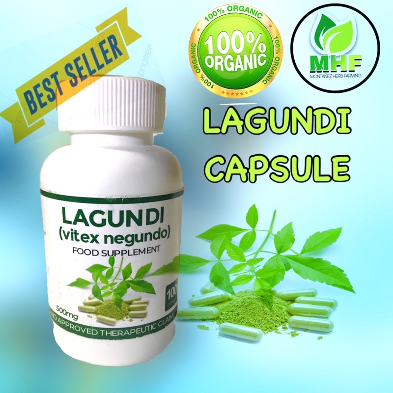 LAGUNDI CAPSULE (VITEX NEGUNDO) 100 CAPSULES | Shopee Philippines