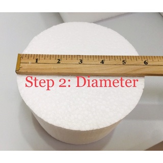 1 pc. Dummy Cake Styro Round | Size: 4x2| 6x2 | 6x4| 8x2 | 8x4 | MUST ...