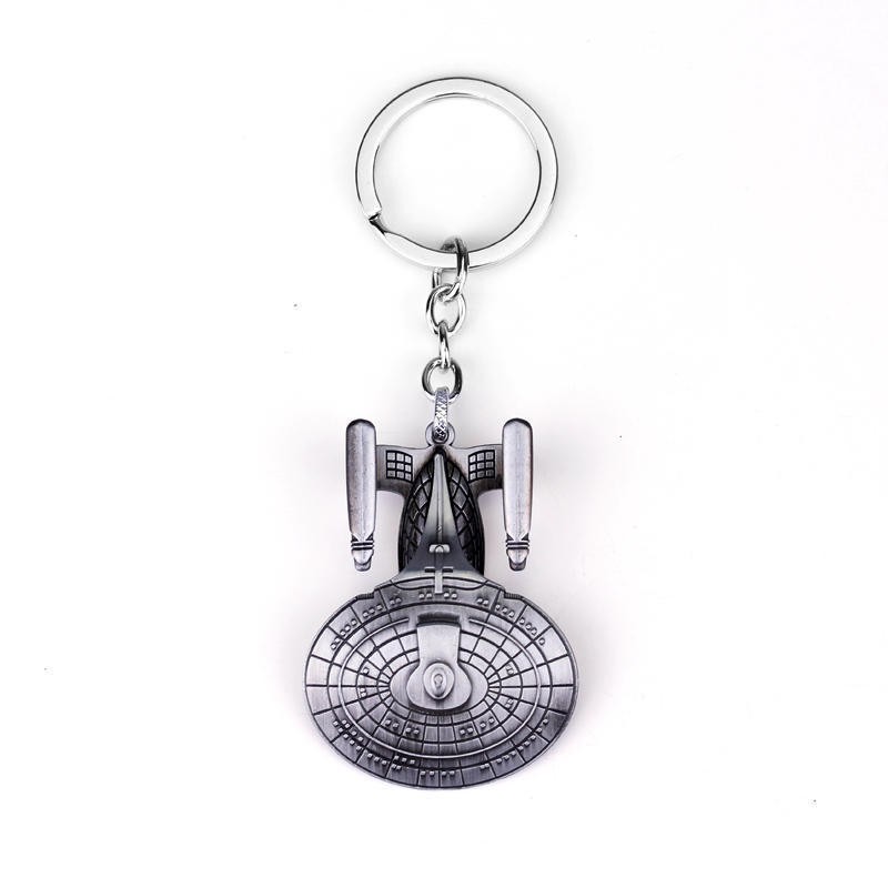 Star wars Star Wars Star Trek spaceship battleship keychain | Shopee ...