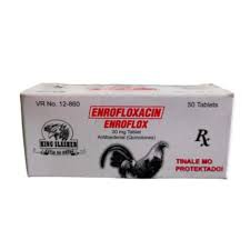 King Slasher Enrofloxacin ( Enroflox) 50 tablets Antibacterial 30mcg for Gamefowls | Shopee ...