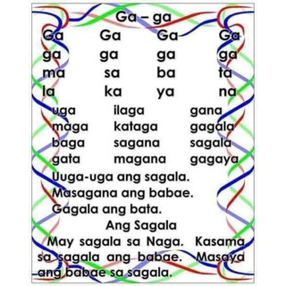 Abakada Marungko Approach 40 pages | Shopee Philippines