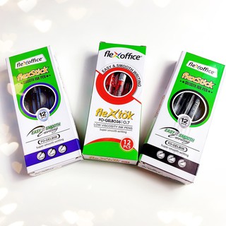 Flextok and Flexstick Ballpen Retractable Easy Smooth Writing 12pcs ...