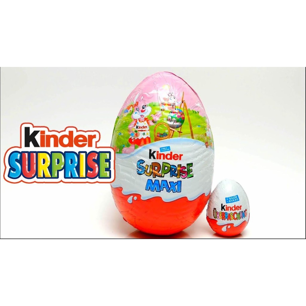 Imported from German: Kinder Maxi Surprise Egg EXCLUSIVE 100 Gram ...