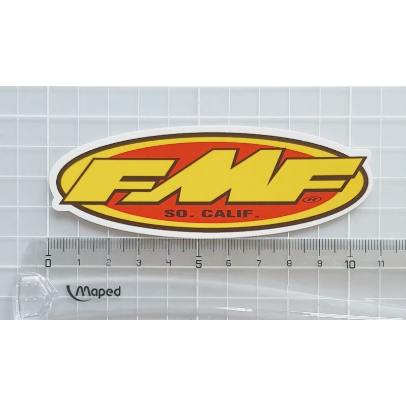 FMF LOGO STICKER DECAL | Shopee Philippines