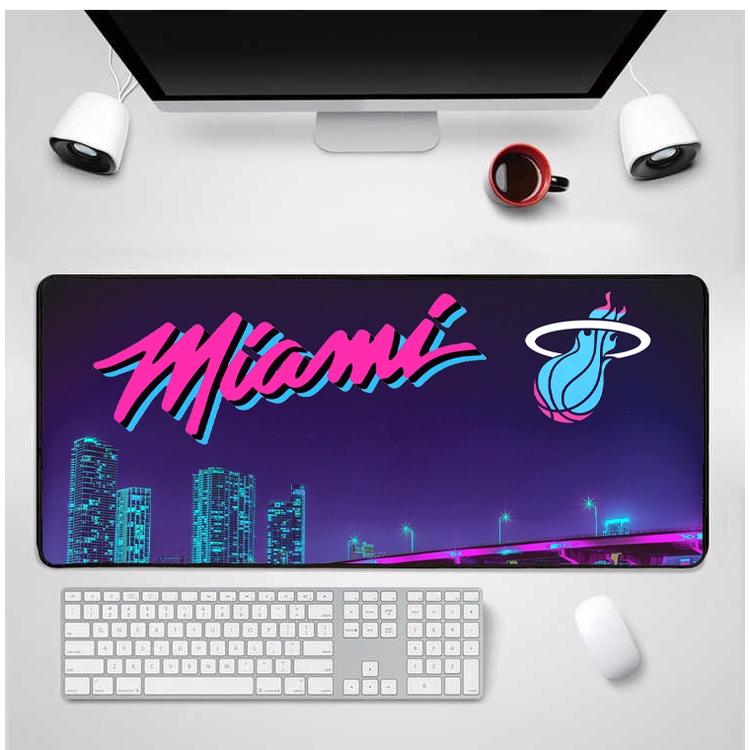 MIAMI HEAT GAMING MOUSE PAD 30x70cm | Shopee Philippines