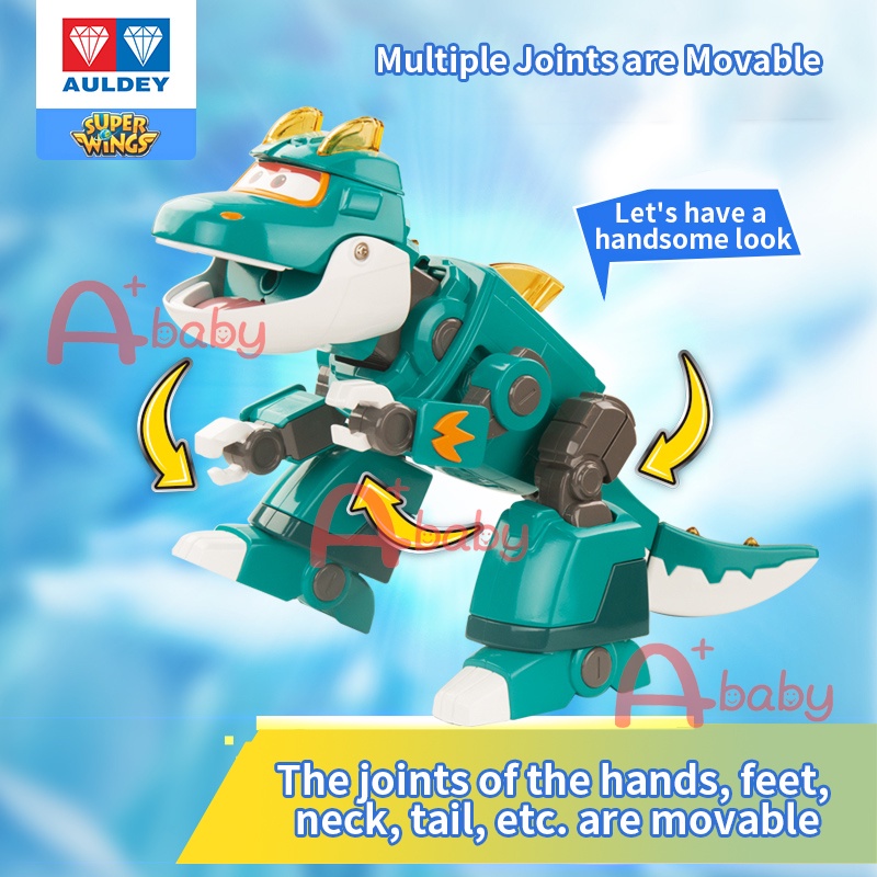 [A+baby] Super Wings Tino With Sound & Light Spray "Fire-Breathing ...