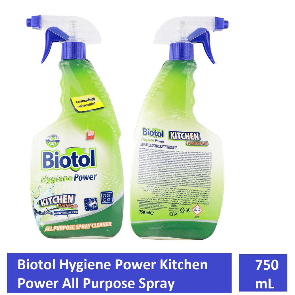 AUTHENTIC Biotol Hygiene Power Kitchen Power All Purpose Spray Cleaner ...